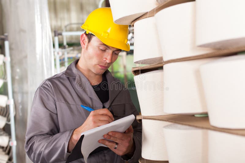 Worker stock taking stock image. Image of adult, professional - 41255193