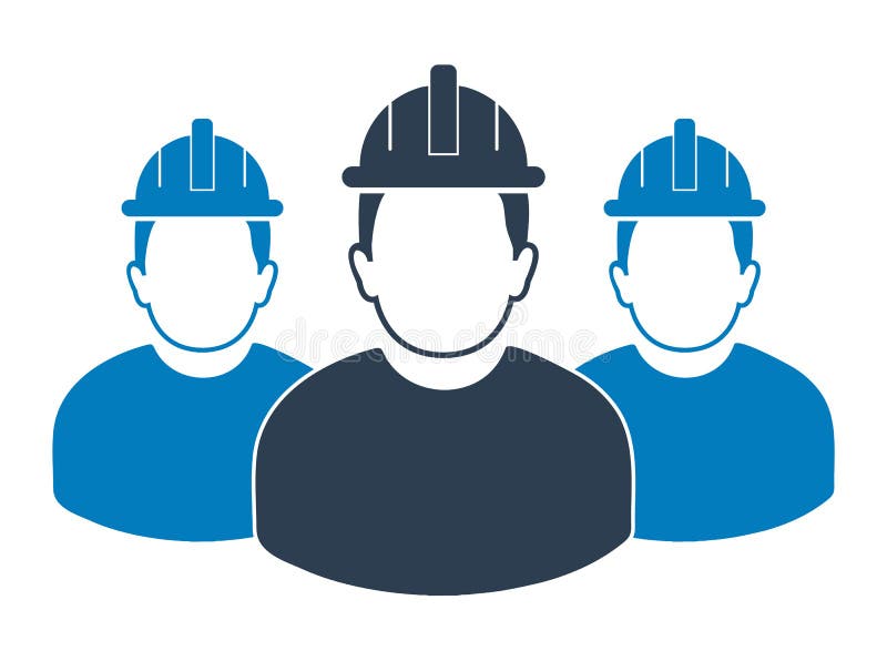 Factory Worker Manager Working Pictogram Stock Illustrations – 344 ...