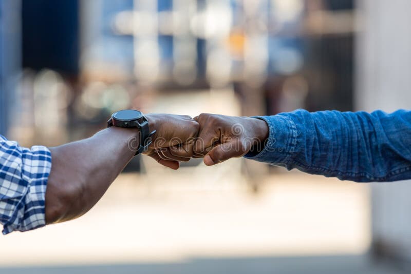 Worker Team Stack Hands after Checking and Inspect Containers in Stock ...