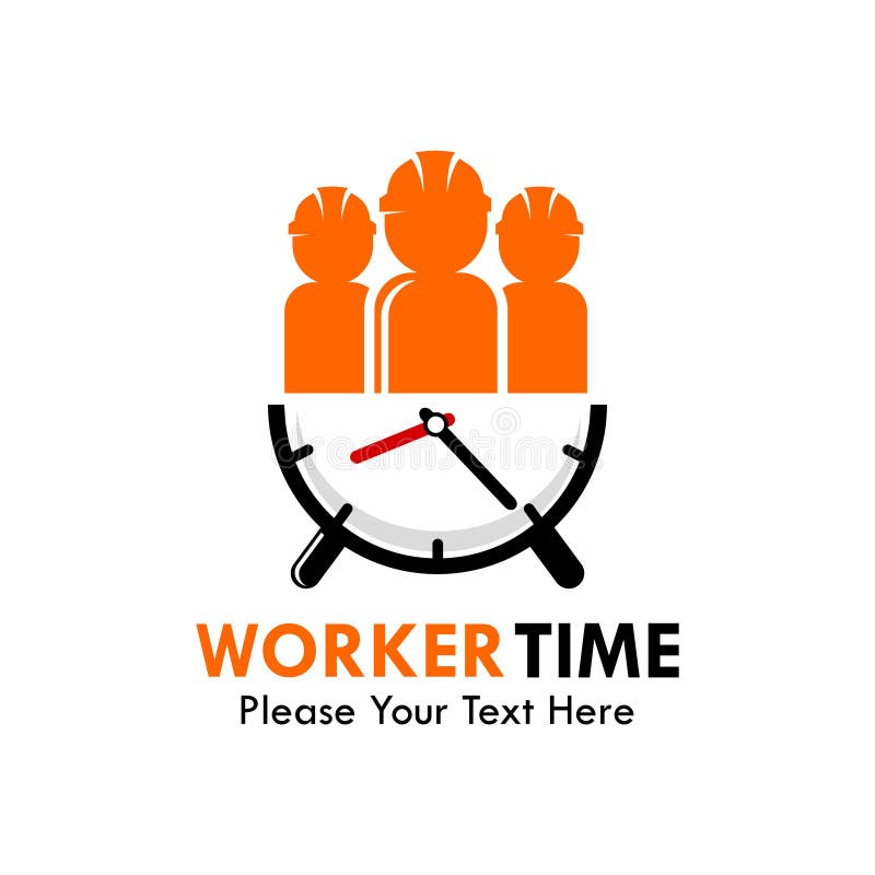 Worker time stock vector. Illustration of circle, education - 263548385