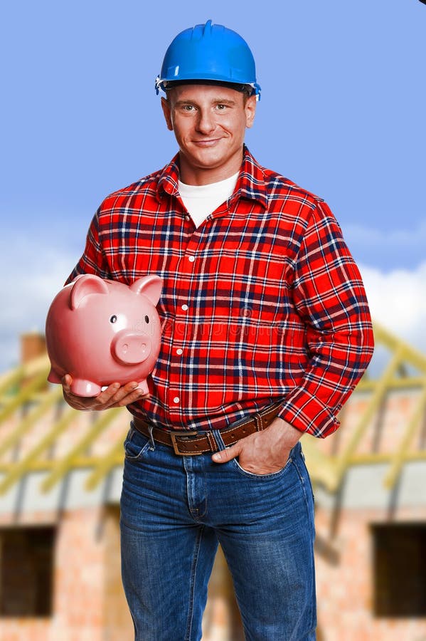 Worker with Tools. Construction, Renovation Concept. Stock Image ...