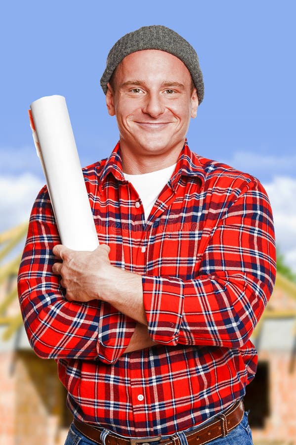 Worker with Tools. Construction, Renovation Concept. Stock Image ...