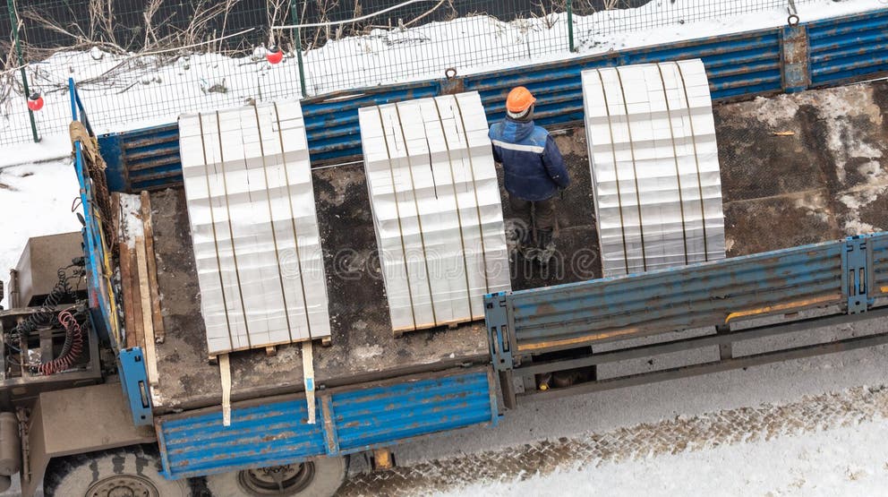 Truck Lifting Bricks Stock Photos - Free & Royalty-Free Stock Photos ...