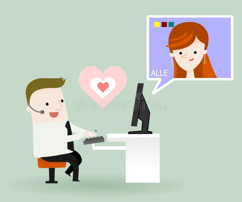 Cartoon Video Call Stock Illustrations – 12,583 Cartoon Video Call ...