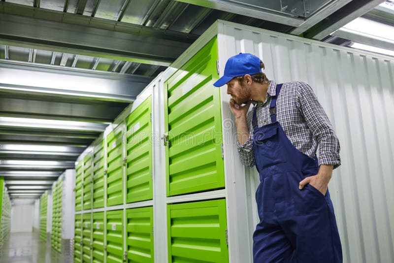 Worker waiting for load stock image. Image of manager - 171899519