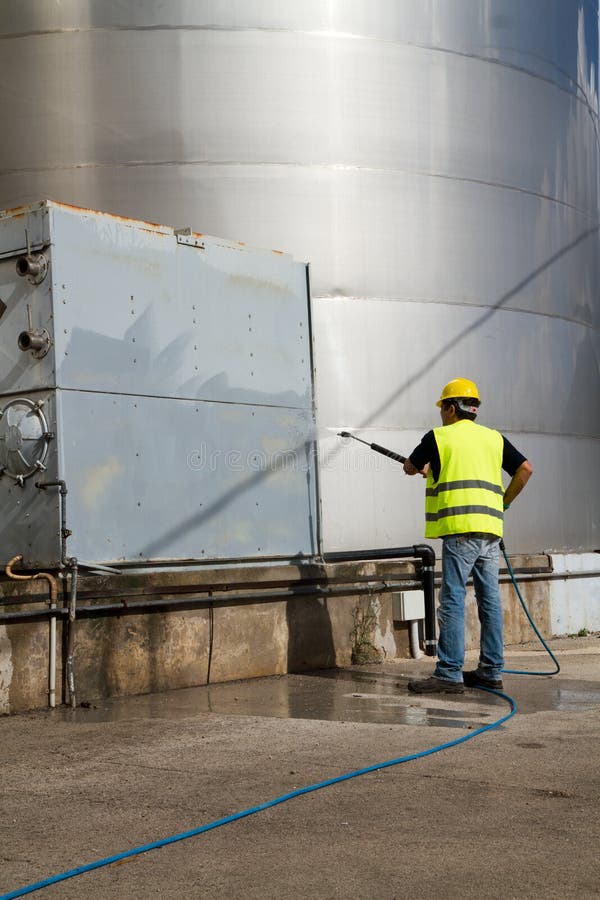 Washing the floor stock image. Image of spray, bleach - 104393069