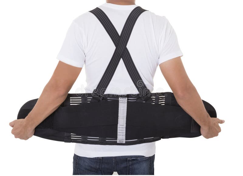 Worker Wear Back Support Belts for Support and Improve Back Post Stock ...
