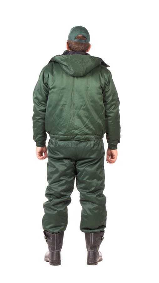 Back View of Safety Orange Vest. Stock Photo - Image of object, cloth ...