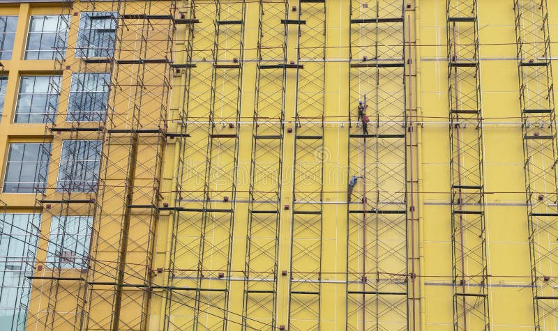 Worker Work Construction Out Side Stock Image - Image of industry ...