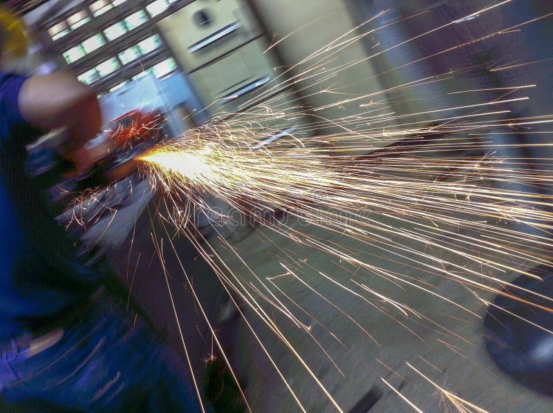 Grinding work stock photo. Image of business, technical - 1276390