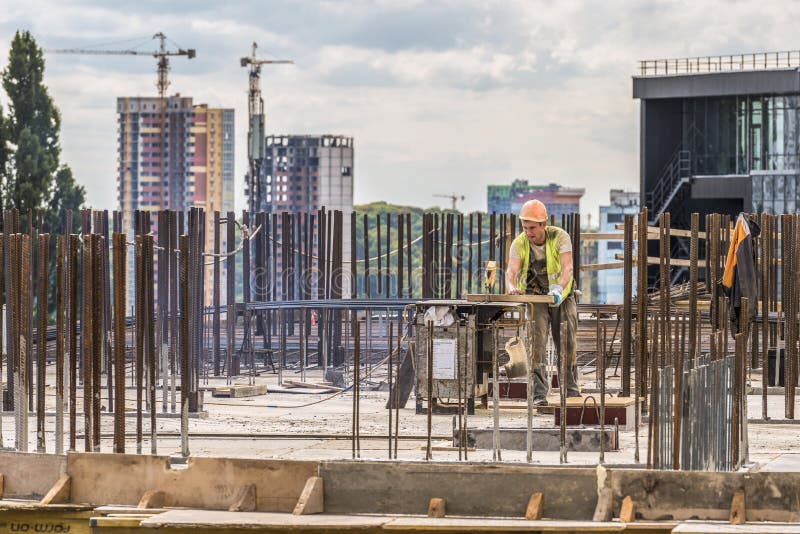 Preparatory Works On The Construction Site Stock Photo - Image of ... Preparatory Works On The Construction Site Stock Photo - Image of ...