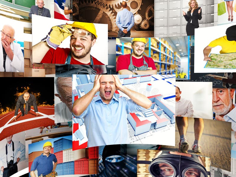 Workers stock image. Image of adult, smiling, labor, stress - 21365291