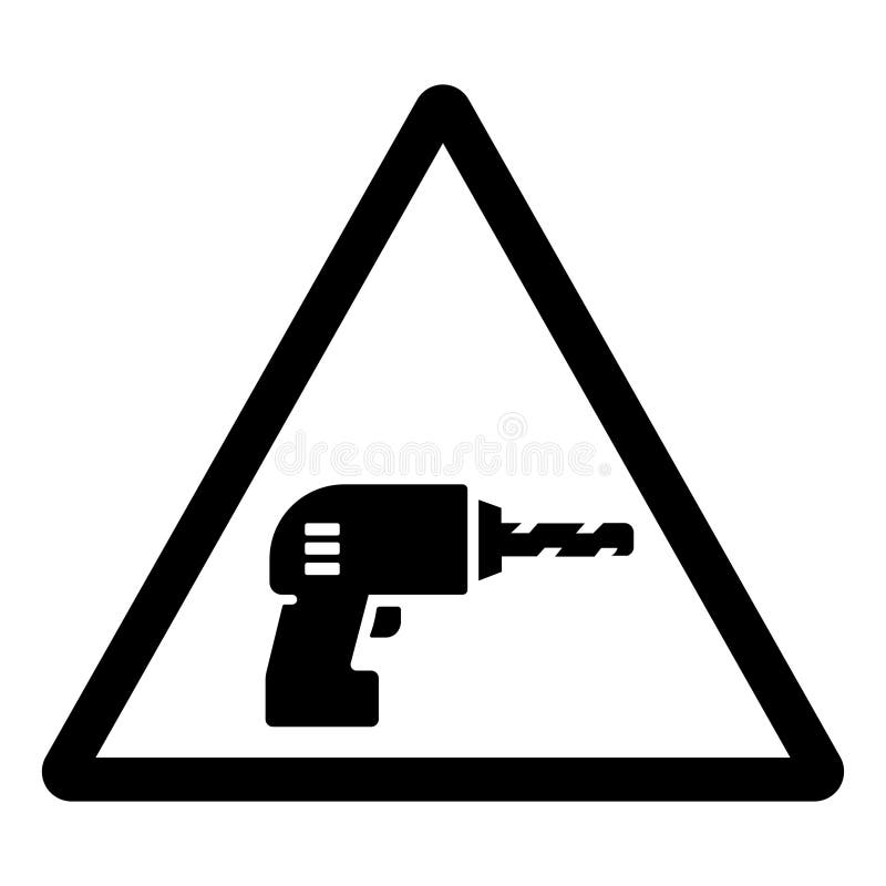 Workers Area Symbol Sign, Vector Illustration, Isolate on White ...