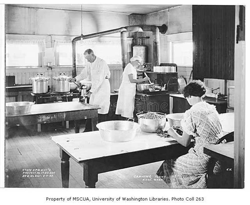 Workers At A Canning Plant In Kent Picture. Image: 222351319