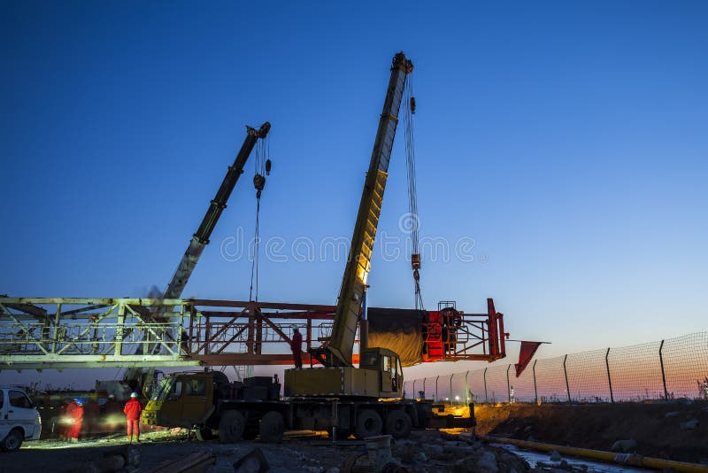 Workers in the Construction Site Work Editorial Stock Image - Image of ...