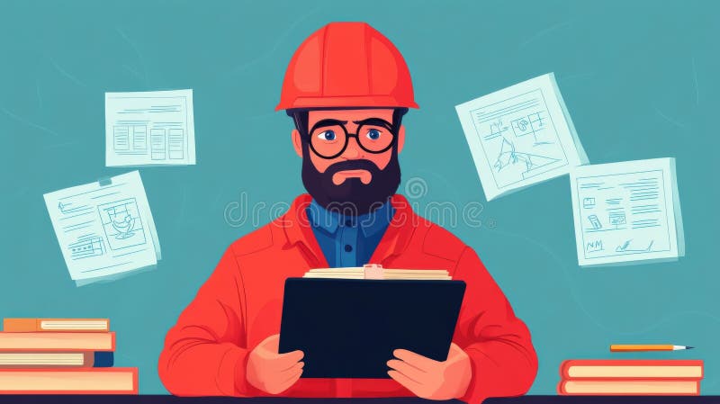 Workers Engaged in Safety Standards Training Class Session Stock ...