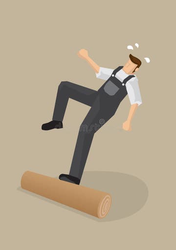 Falling Backwards Stock Illustrations – 77 Falling Backwards Stock ...