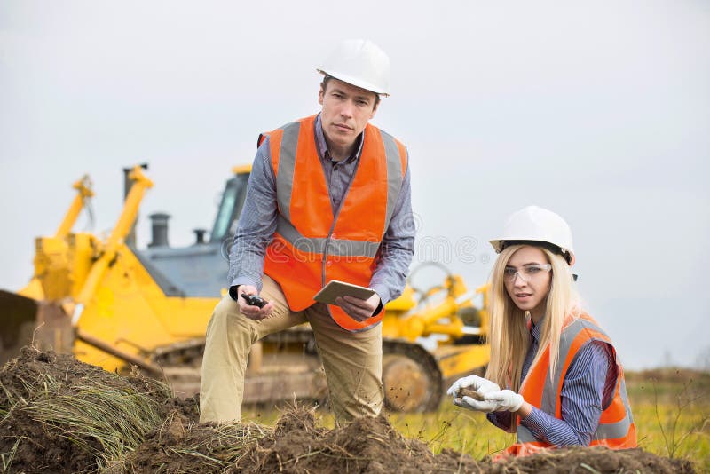 Workers in the field stock photo. Image of caucasian - 78233254