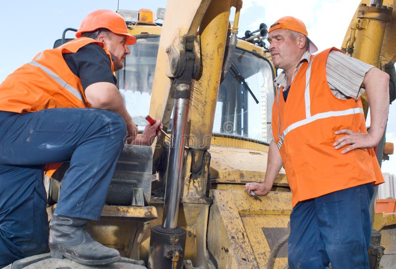 Quarry workers stock photo. Image of diversity, american - 31349126