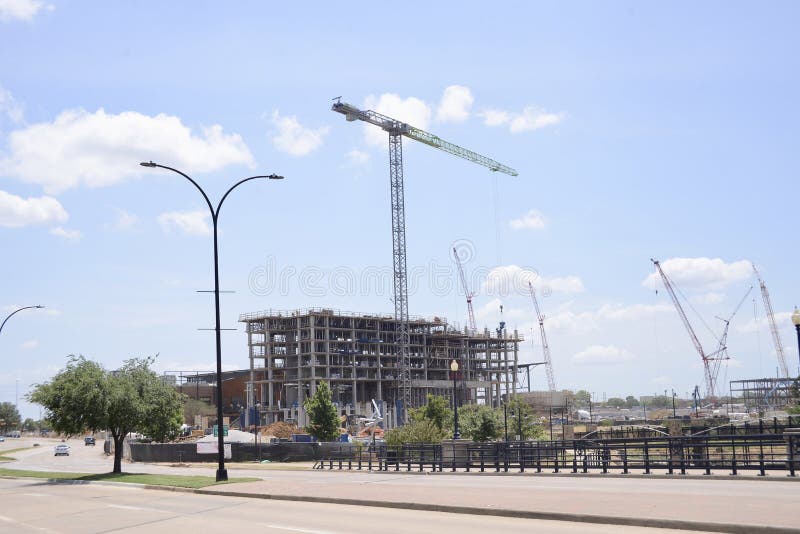 Construction Job Site Location Editorial Photography - Image of ...