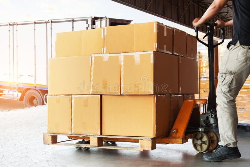 3,785 Shipping Container Loading Boxes Stock Photos - Free & Royalty ...