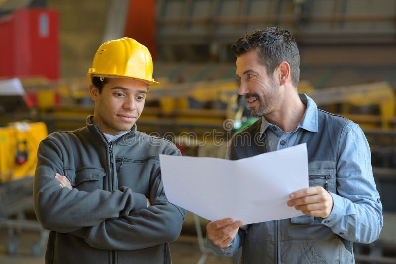 Manager on factory floor stock photo. Image of workforce - 14219484