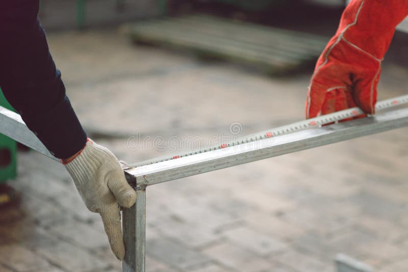 Measuring stock image. Image of iron, hand, male, abstract - 188506765