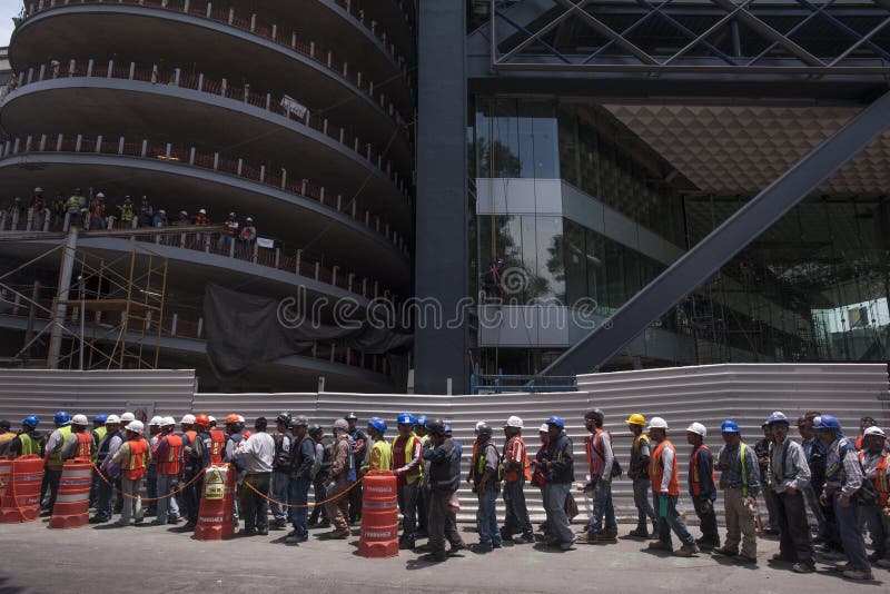 Workers editorial stock image. Image of mexico, building - 96496209