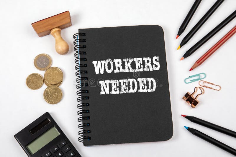 Workers needed signboard stock image. Image of culture - 182185465