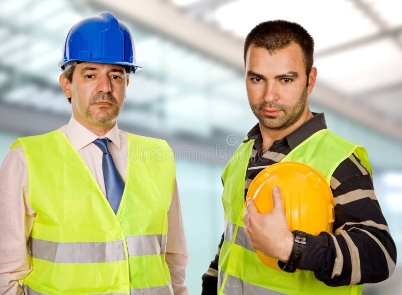 Workers stock image. Image of handy, portrait, architect - 33967999
