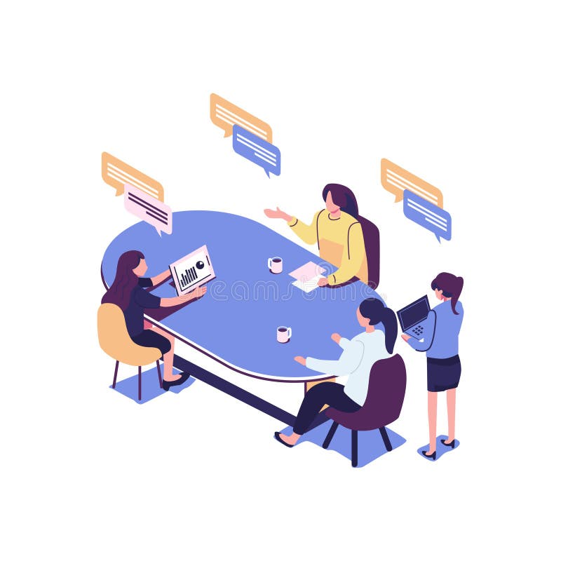 Negotiating Table Stock Illustrations – 686 Negotiating Table Stock ...