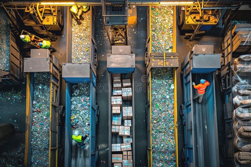 Sorting Recyclable Materials into Color-coded Bins for Eco-friendly ...