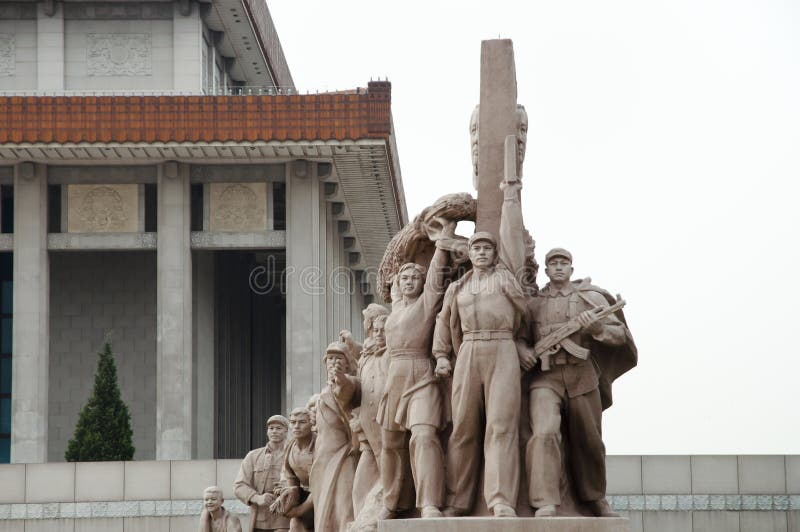 Workers Statue - Beijing - China Editorial Photography - Image of ...