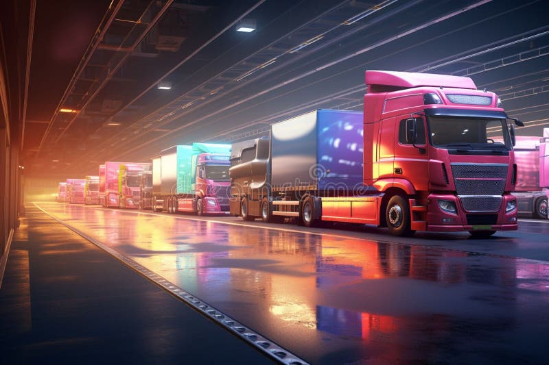 Workers of the Transportation Industry Stock Illustration ...