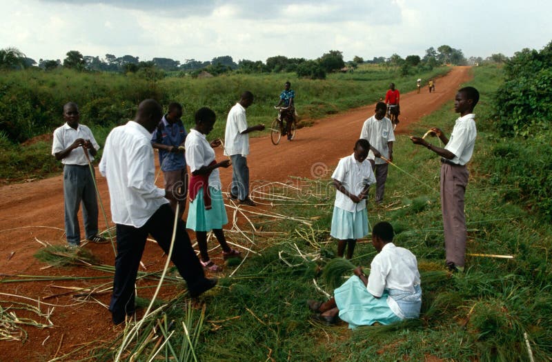 Workers in Uganda editorial photography. Image of horizontal - 26234492