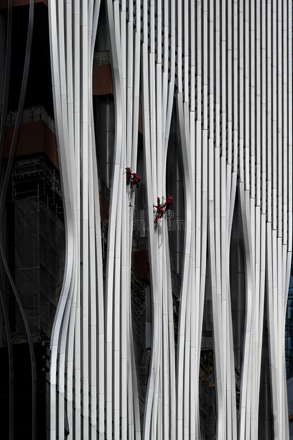 Workers are Working at High Editorial Image - Image of black ...