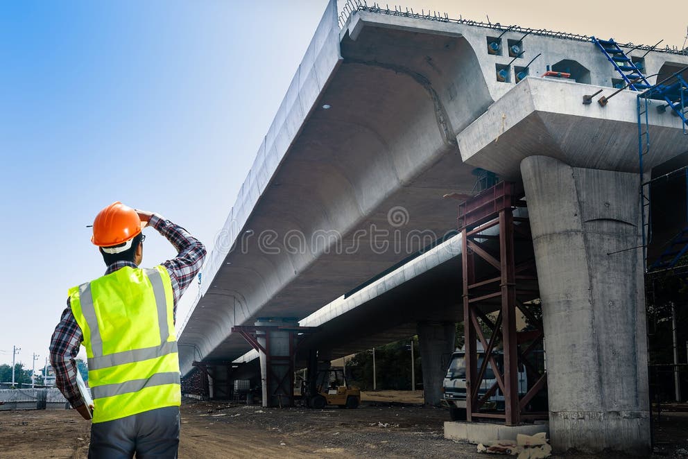 Expressway construction stock image. Image of construction - 107317911