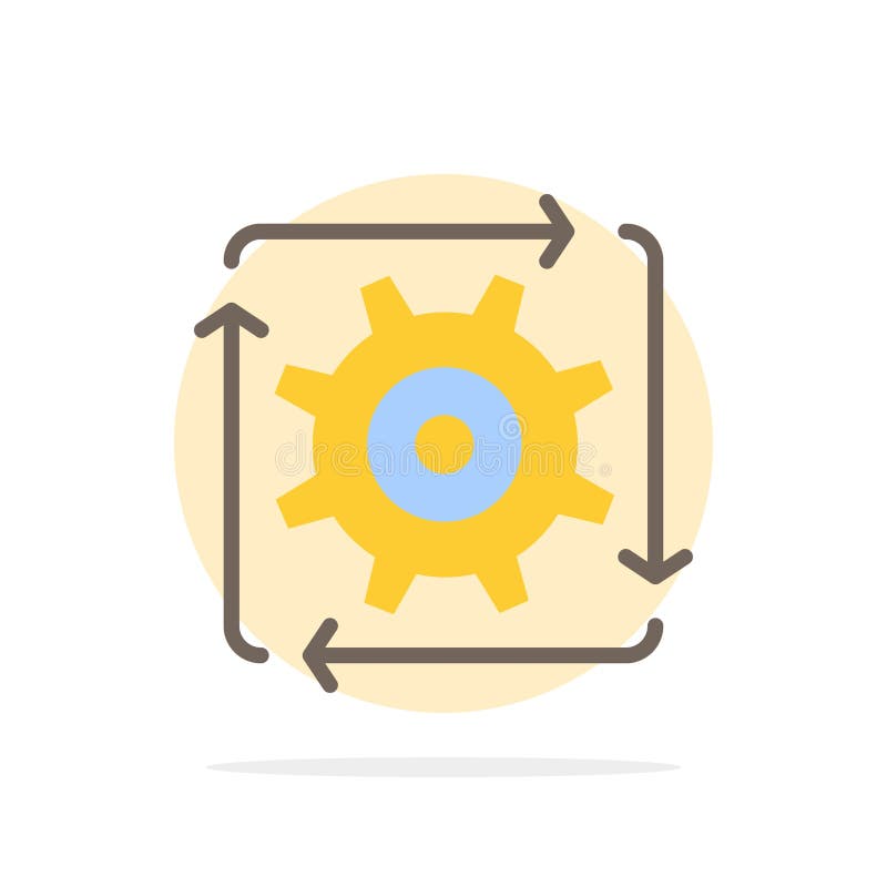 Workflow, Automation, Development, Flow, Operation Abstract Circle ...