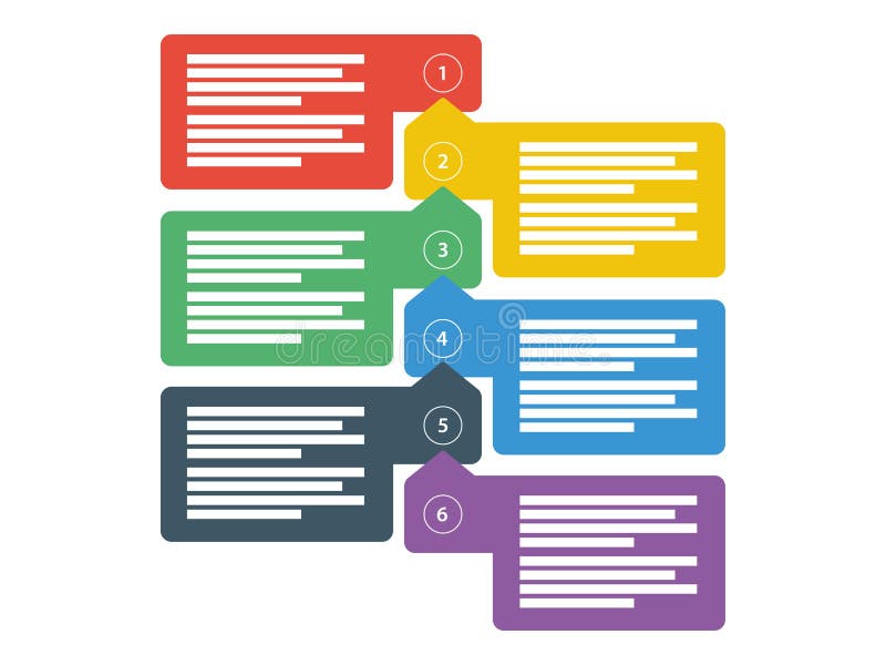 Workflow Business Data Presentation Diagram. Infographic Elements. Vector Graphic Template Stock ...