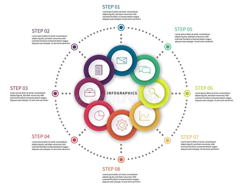 Infographics Process Steps Chart Stock Illustrations – 33,277 ...