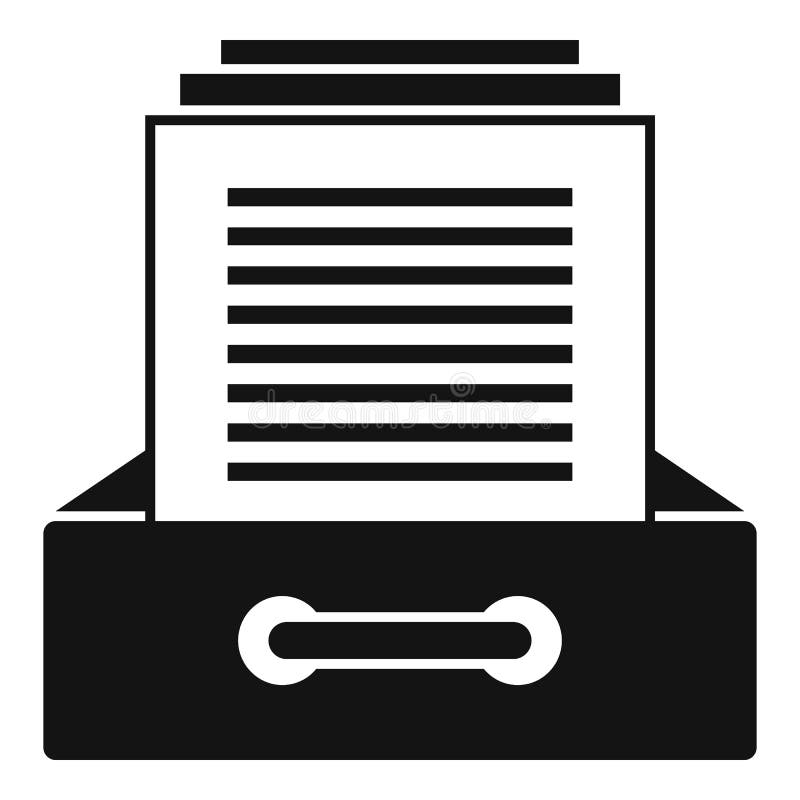 Flow Folder Icon, Outline Style Stock Vector - Illustration of line ...