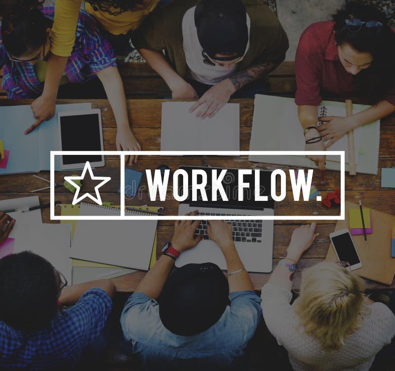 Workflow Efficiency Effective Business Planning Concept Stock Photo ... Workflow Efficiency Effective Business Planning Concept Stock Photo ...