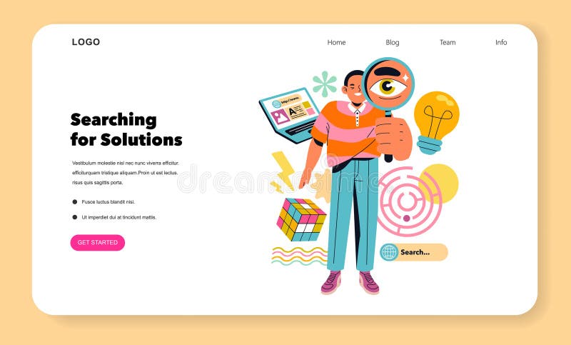 Workflow. Flat Vector Illustration Stock Illustration - Illustration of ...