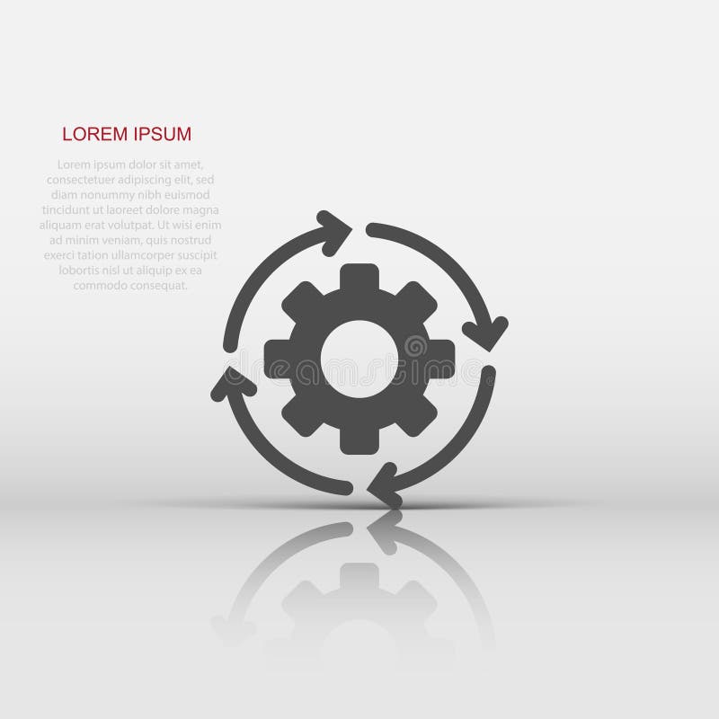 Gear Effective Process Organization Business Concept Business Industry ...