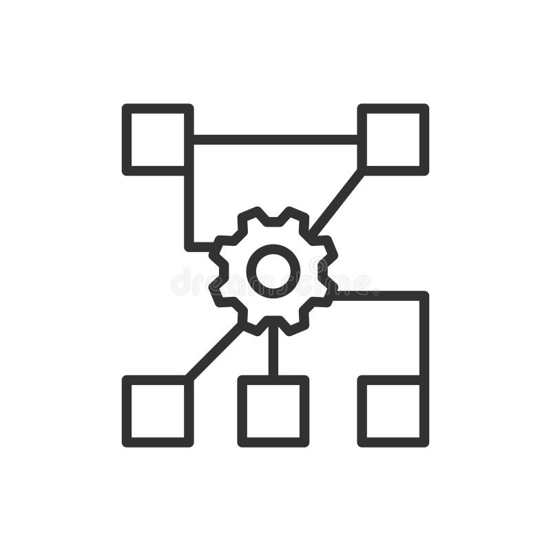 Workflow, Icon in Line Design. Workflow, Process, Task Flow ... Workflow, Icon in Line Design. Workflow, Process, Task Flow ...