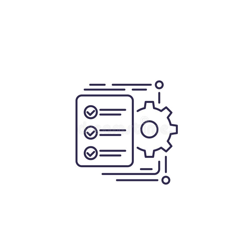 Workflow Icon Vector From Agile Collection Thin Line Workflow Outline Icon Vector Illustration