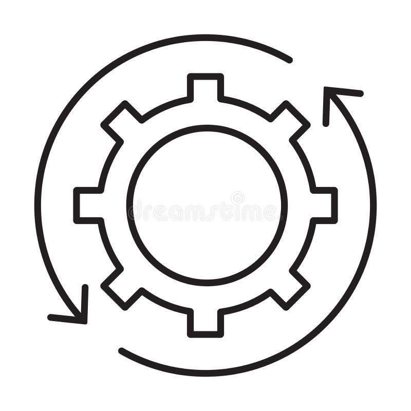Workflow Icon Vector for Graphic Design, Logo, Web Site, Social Media ...