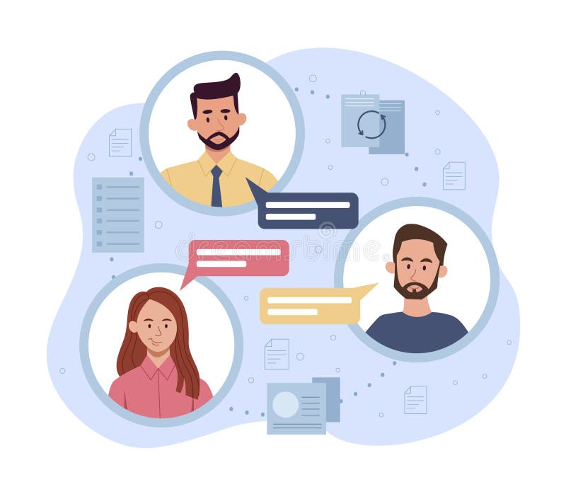 Workflow Management Concept Stock Vector - Illustration of deadline ...