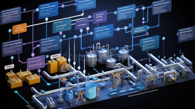 Workflow Medical Background Blue Stock Illustration - Illustration of ...