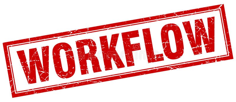 Workflow stamp stock vector. Illustration of grungy - 125012837